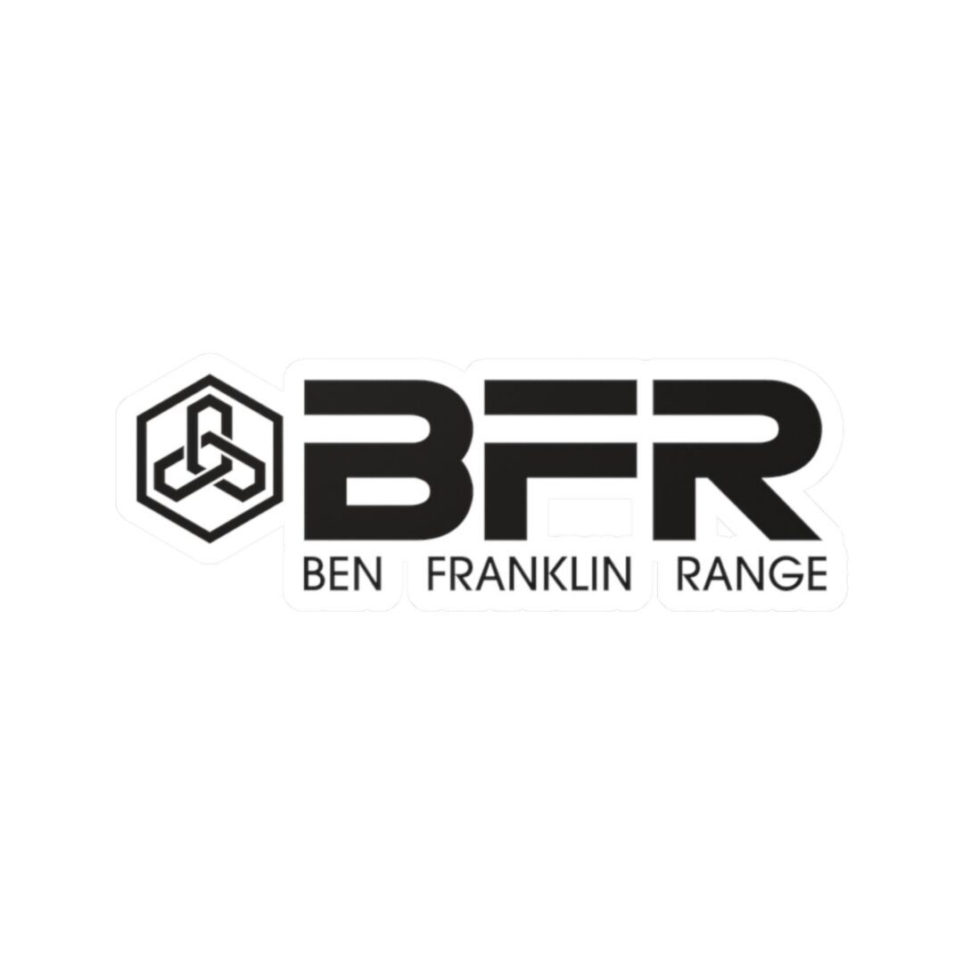 BFR Logo - Vinyl Die-Cut Stickers - Ben Franklin Range