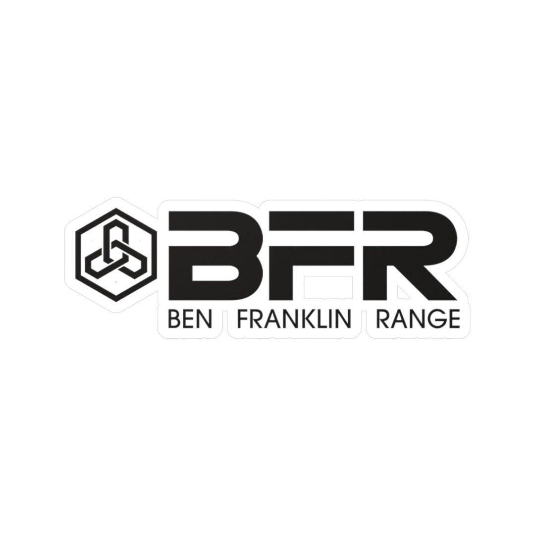 BFR Logo - Vinyl Die-Cut Stickers - Ben Franklin Range
