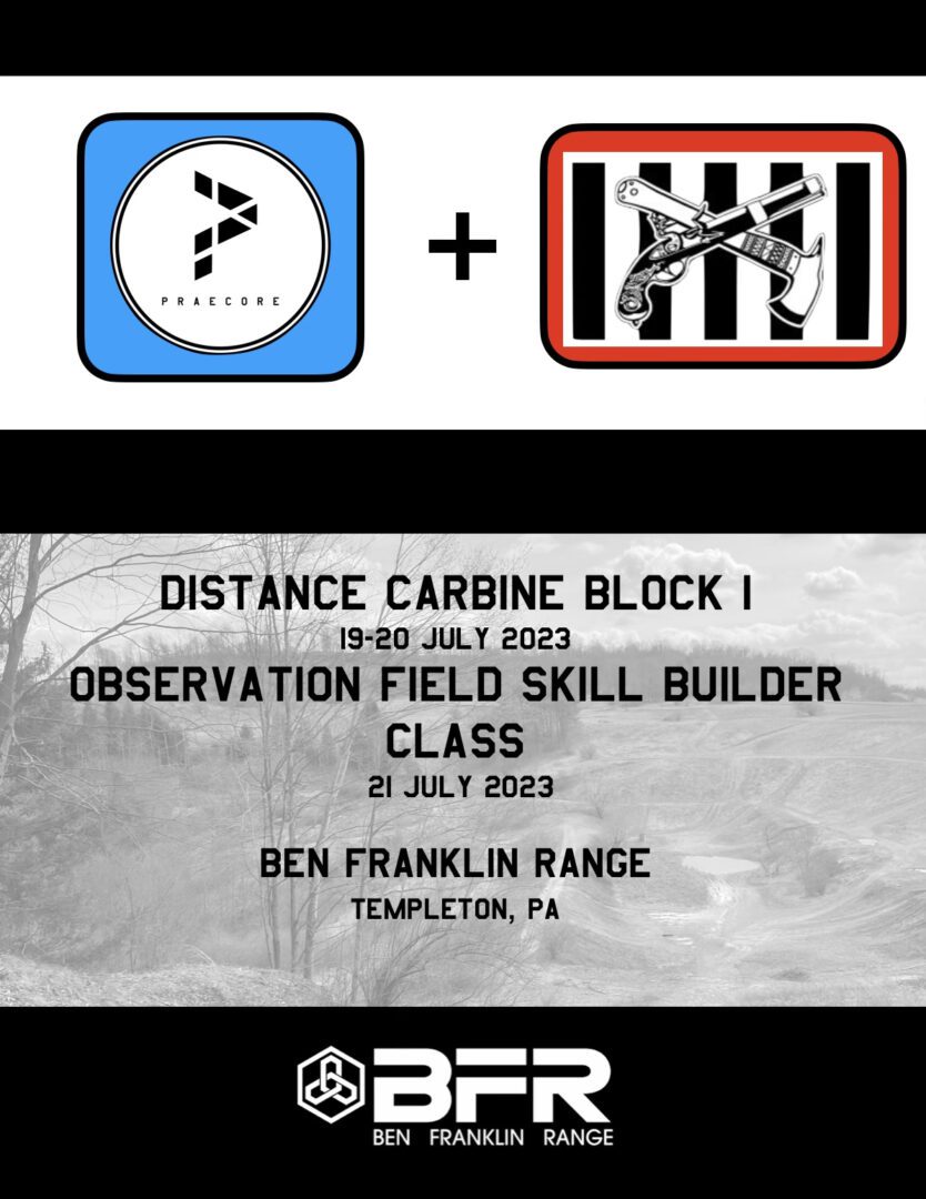 Praecore Performance Shooting Lodge for Classes - July 18 - 21 - Ben ...