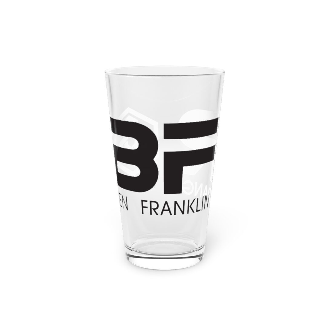 BFR Logo - Pint Glass, 16oz - Ben Franklin Range