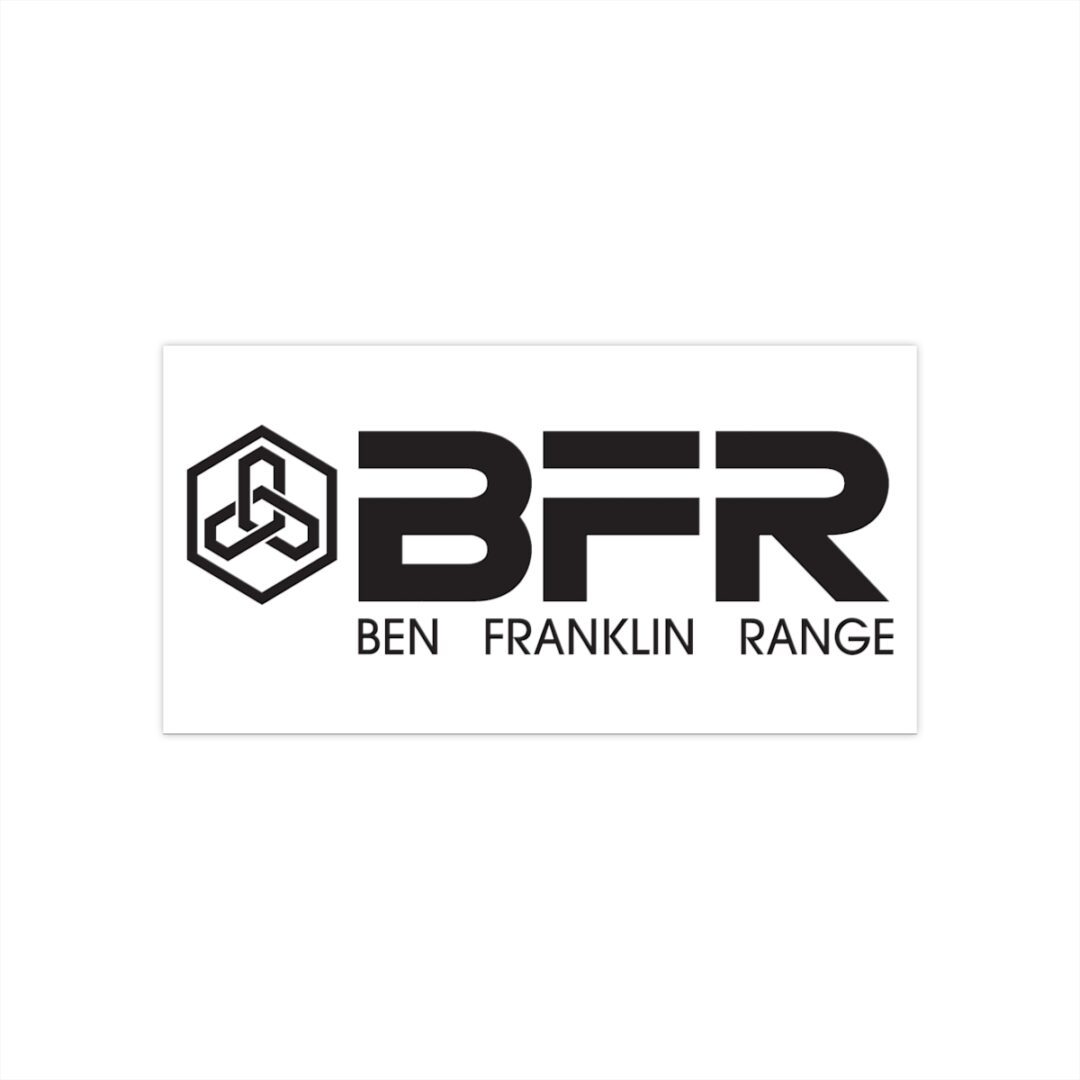 BFR Logo - Bumper Stickers - Ben Franklin Range