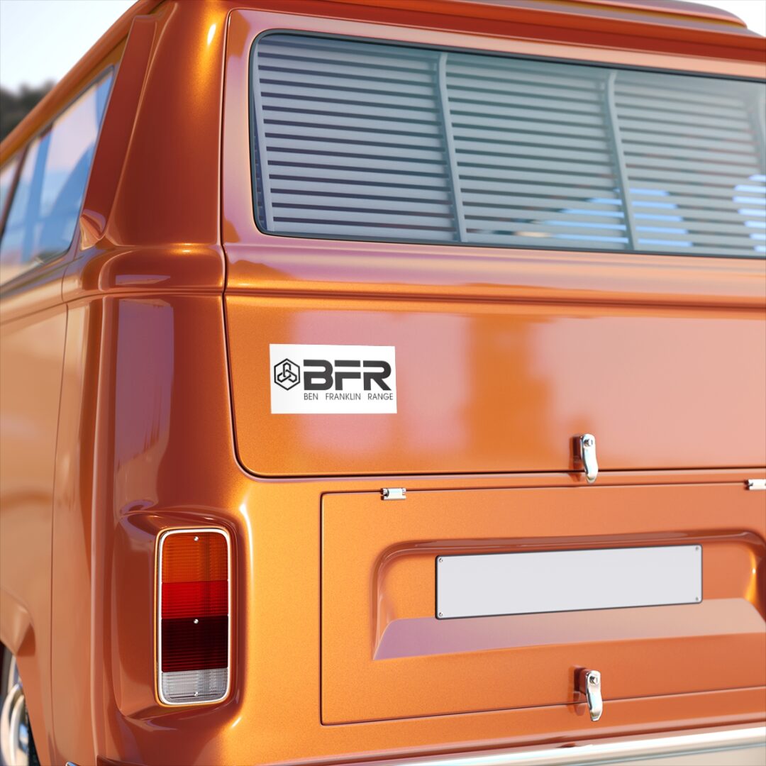 BFR Logo - Bumper Stickers - Ben Franklin Range